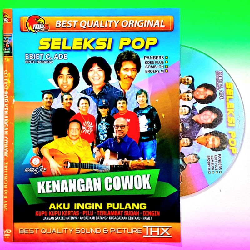 Jual KASET MP5 VIDEO MUSIK LAGU POP JADUL SLEKSI POP KENANGAN PRIA - KASET VIDEO MUSIK LAGU KOES ...