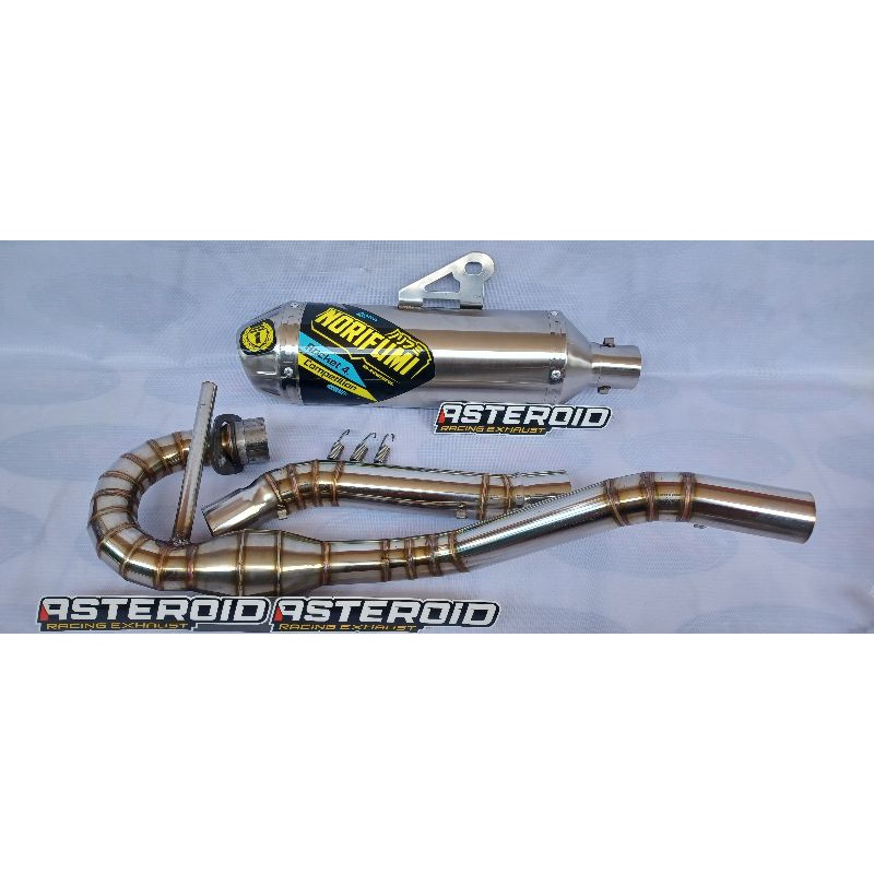 Jual KNALPOT RACING NORIFUMI COMPETION WR 155 CRF 150 L D'TRACKER 150 ...