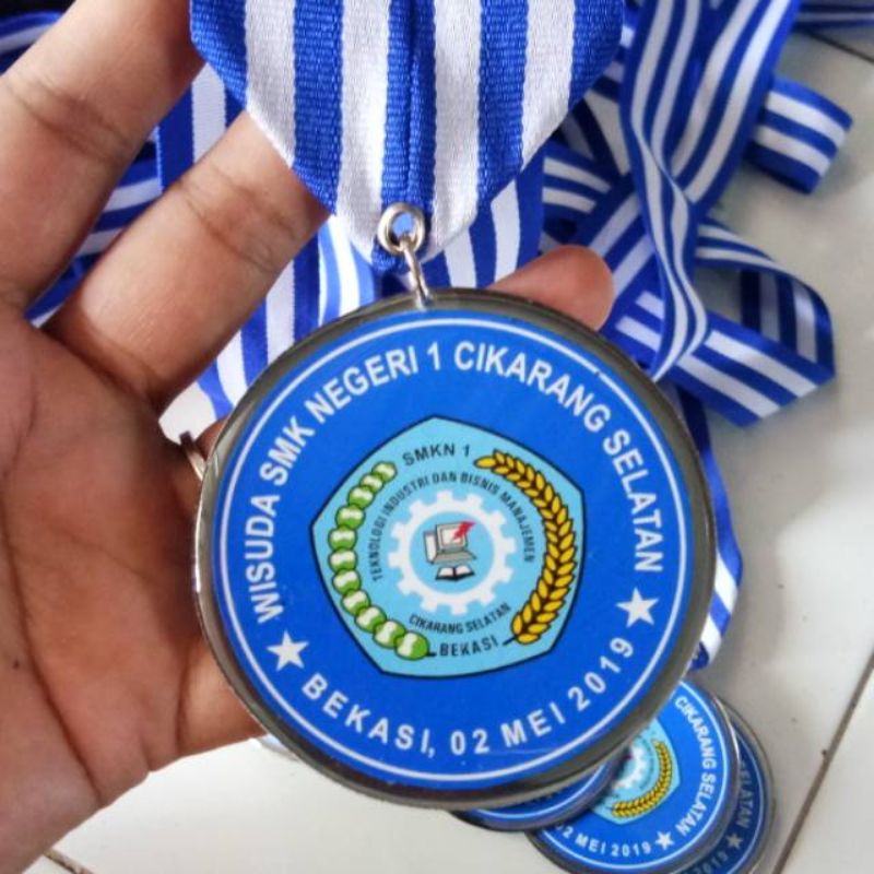 Jual MENDALI STAINLESS TIMBAL BALIK | Shopee Indonesia