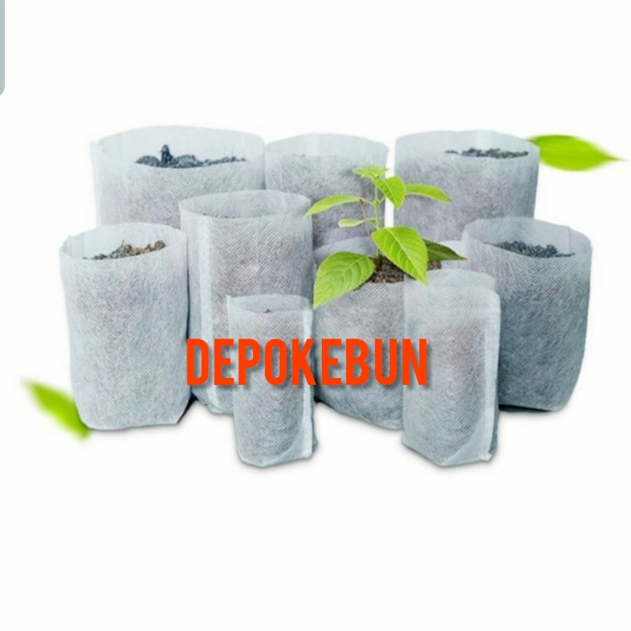 Jual Pot Biodegradable Polybag Semai Non Woven Nursery Pot Benih Bibit ...