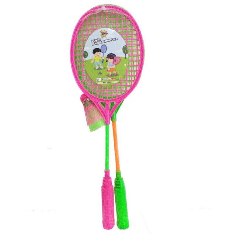 Jual Mainan Raket Anak Bulutangkis / Set raket plastik | Shopee Indonesia