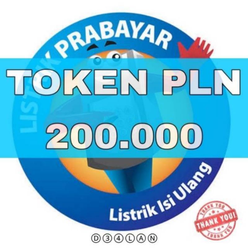 Jual TOKEN PLN LISTRIK 200 RIBU TERCEPAT | Shopee Indonesia
