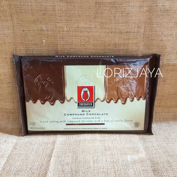 Jual REPACK!!! Tulip Milk Chocolate Compound 500gr | Shopee Indonesia
