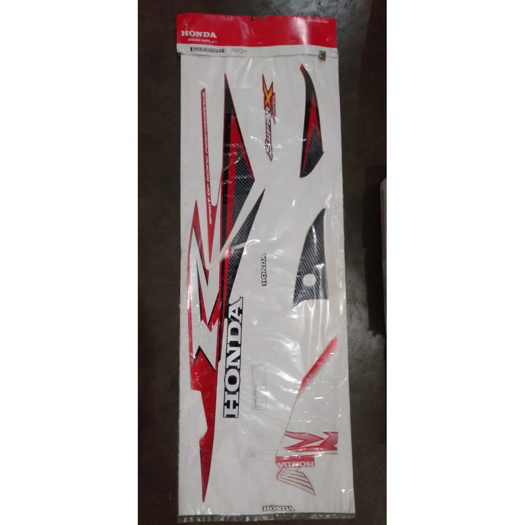 Jual Striping Stiker Body Supra X 125R (L & R) | Shopee Indonesia