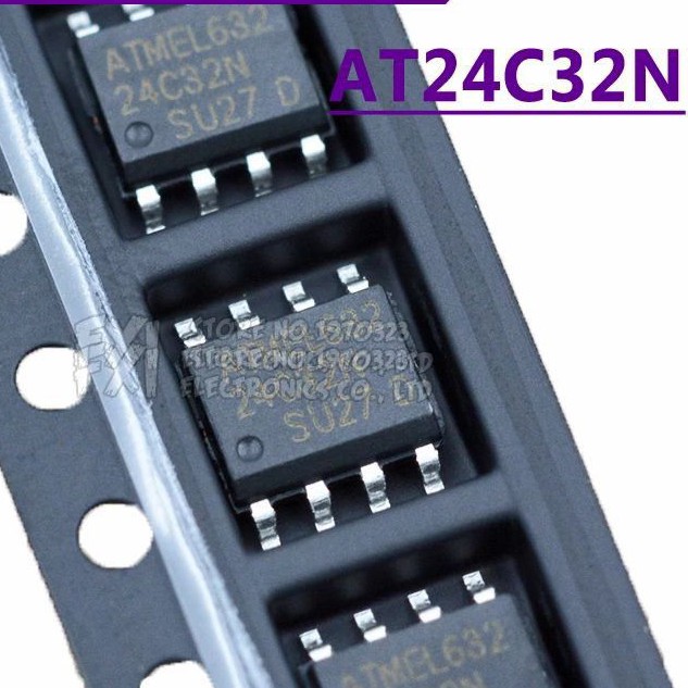 Jual AT 24C32 24C32N AT24C32 24C32 24C32B Penyimpanan Chip IC SMD SOP-8 | Shopee Indonesia