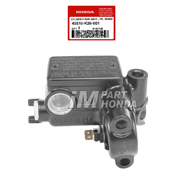 Jual 45510-K26-901 Master Rem Atas Rumah Minyak Rem CB 150 R X LED CBR 150 R LED K45G K45N K45R ...