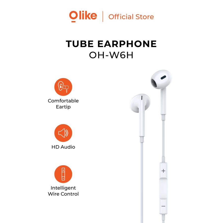 Jual HEADSET WIRED Olike E30 Earphone HD Audio Eartip Nyaman Kabel ...
