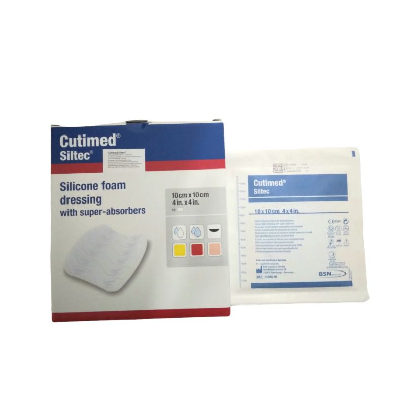 Jual Cutimed Siltec ukuran 10 x 10cm | foam penutup luka | foam ...