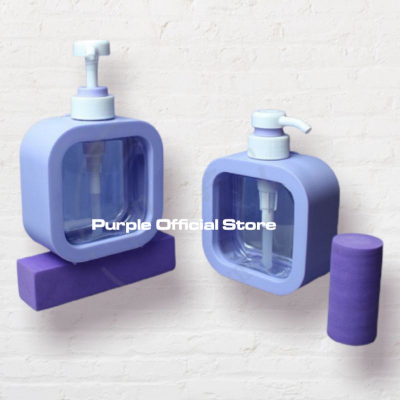 Jual Botol Pump Ungu 500 ML / Botol Sabun Cair Ungu | Shopee Indonesia