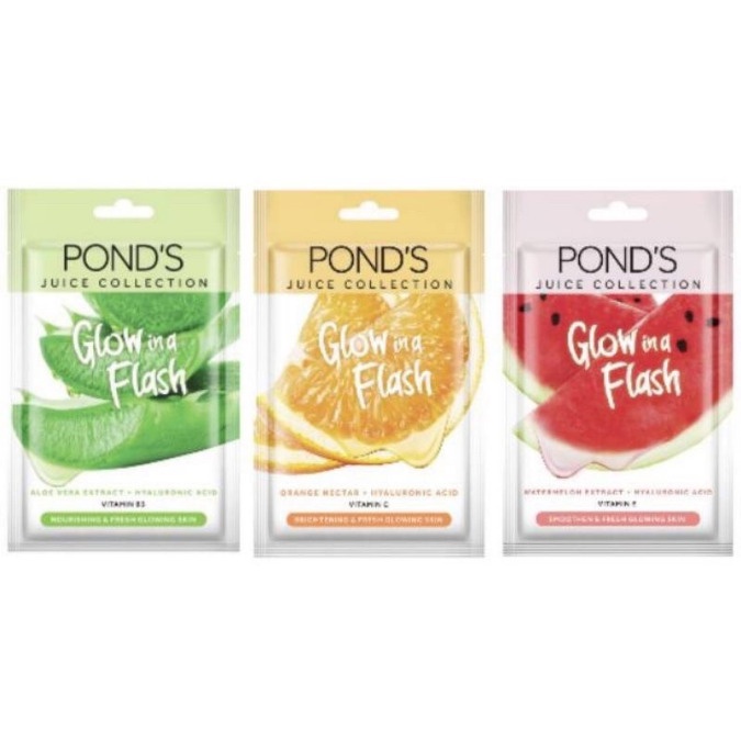 Jual (BOSS) POND'S Juice Collection Mask Pack 20gr | PONDS Juice ...