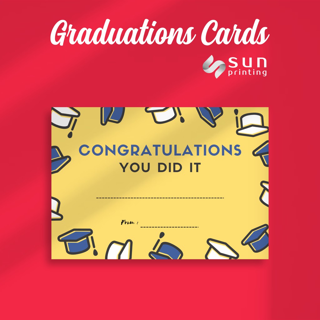 Jual GRADUATION KATALOG 1 | SUN PRINTING ( Graduation card / kartu ...