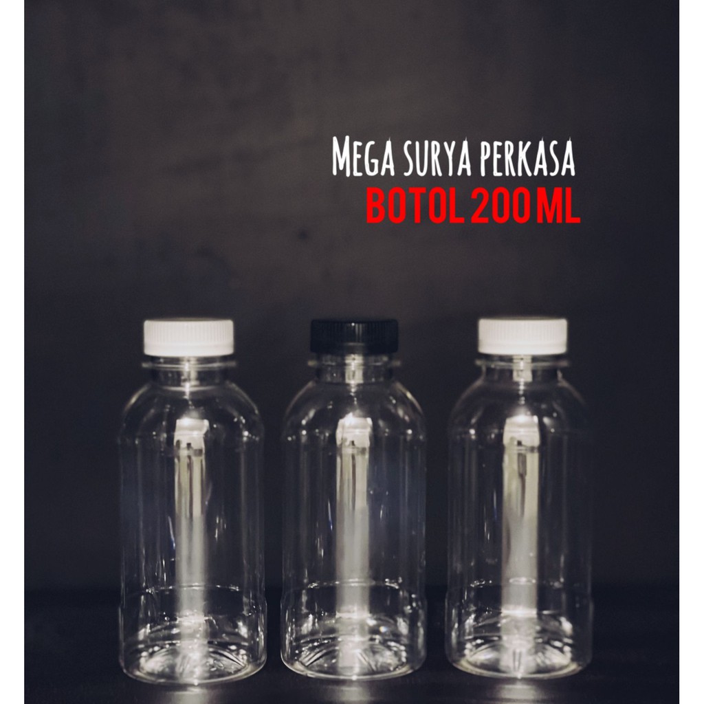 Jual Botol Plastik 200 ml-Botol Cabe 200 ml (100 Pcs) | Shopee Indonesia