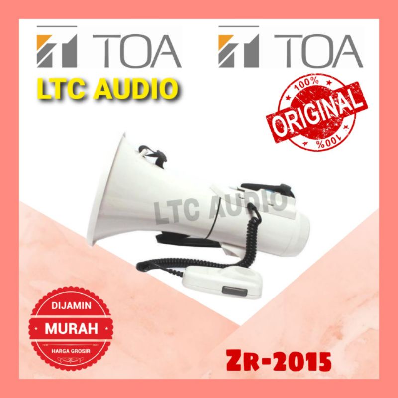 Jual MEGAPHONE TOA ZR-2015 / TOA 2015 / TOA ZR-2015 | Shopee Indonesia