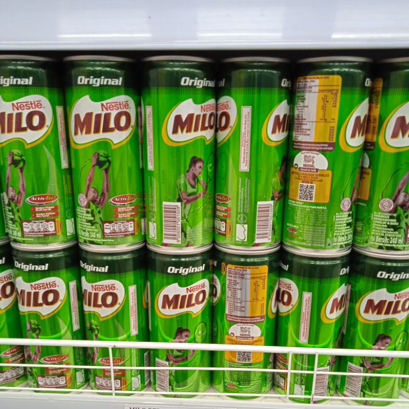 Jual MILO RTD ACTIGO KALENG 240ML / KRAT | Shopee Indonesia
