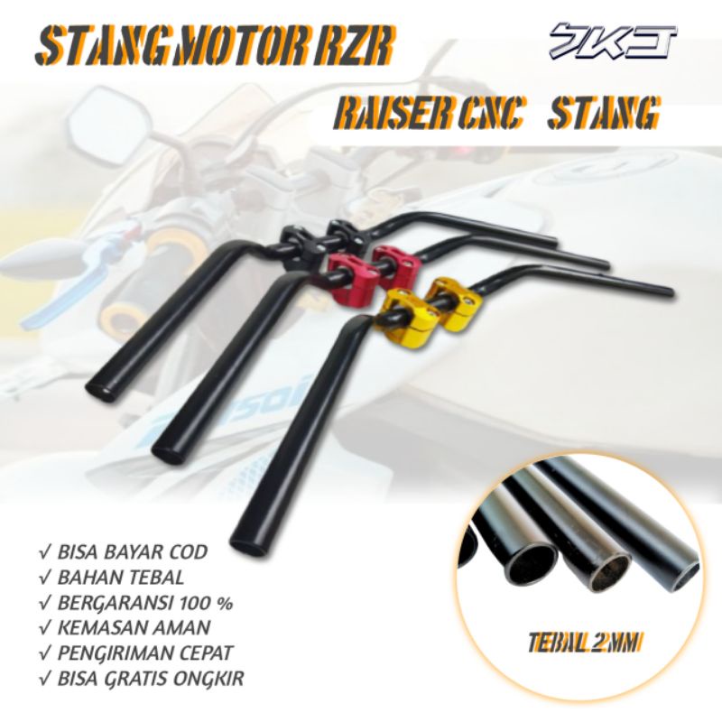Jual STANG STIR MOTOR RZR STANG MOTOR RXZ STANG RACING CUSTOM BALAP ...