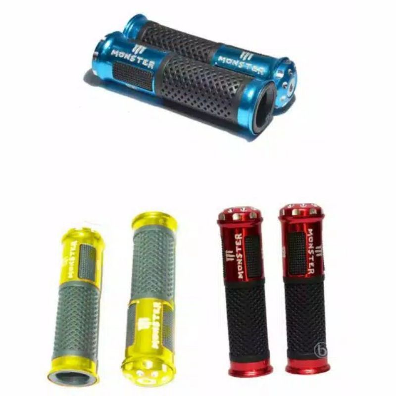 Jual Handgrip Hangrip Hand Grip Jalu Pendek Motor Model Monster ...