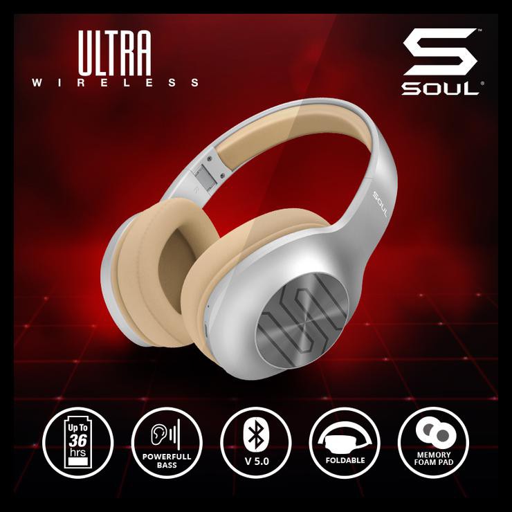 Jual {{BAYAR DI TEMPAT}} Soul Ultra Wireless Headphone Bass Over Ear ...