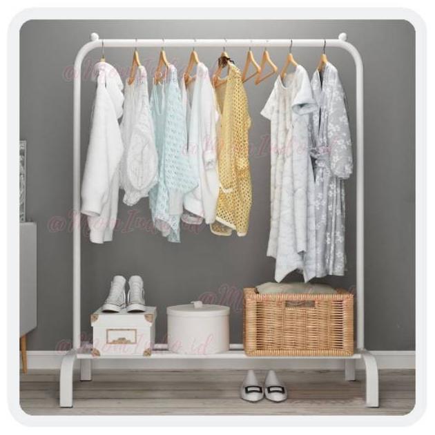 Jual Stand Hanger Rak Gantungan Jemuran Display Baju Pakaian Dress ...