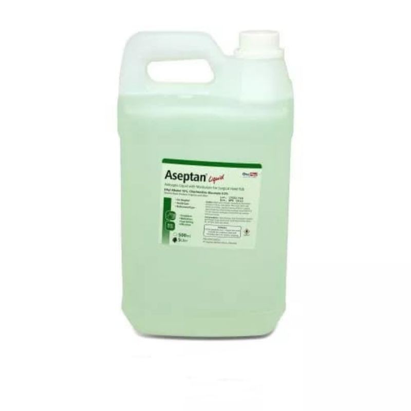 Jual Aseptan Liquid Hand Sanitizer Refill Galon 5 Liter | Shopee Indonesia