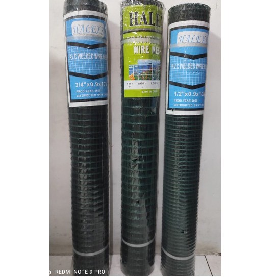 Jual COD KAWAT LOKET PVC/RAM PVC/KAWAT AYAKAN PVC 1" Panjang +-10M ...