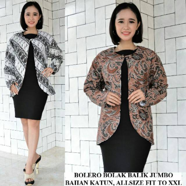 Jual Bolero bolak balik standar | Shopee Indonesia
