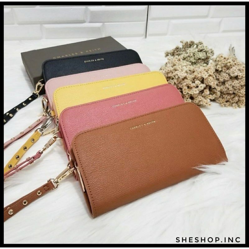 Jual Ready Stock ! CK Round Zip Wallet / Dompet Ck Panjang / Dompet CNK / Dompet Wanita | Shopee ...