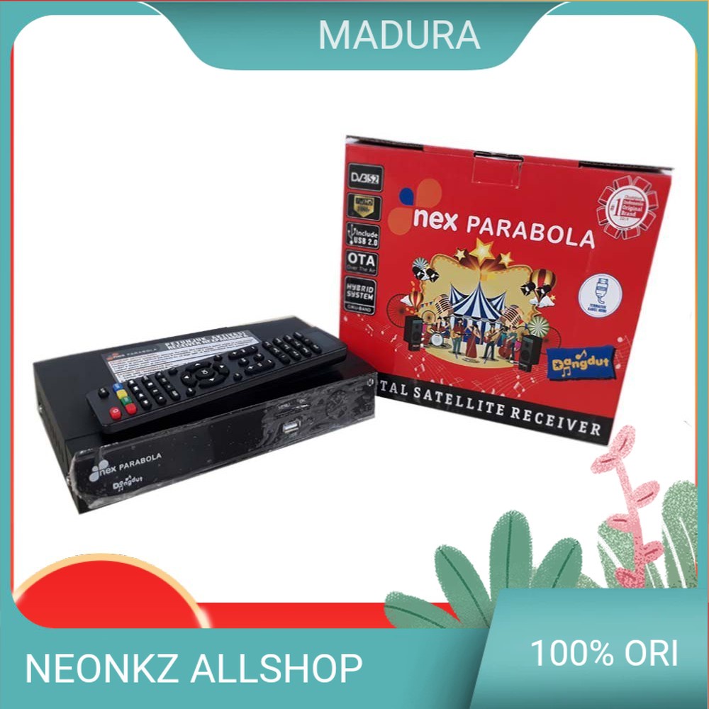 Jual Receiver Nex Parabola Full HD Channel lokal lengkap | Shopee Indonesia