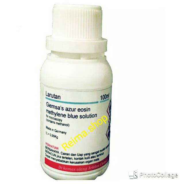 Jual Larutan Giemsa/Giemsa azur eosin 100ml | Shopee Indonesia