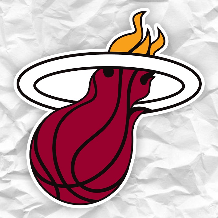 Jual Sticker NBA Miami Heat | Sticker Heat | Stiker Heat | Sticker ...