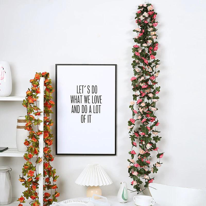 Jual Bunga PEONY Gantung Rambat 2.5m isi 45 kuntum Bunga - Tanaman Daun ...