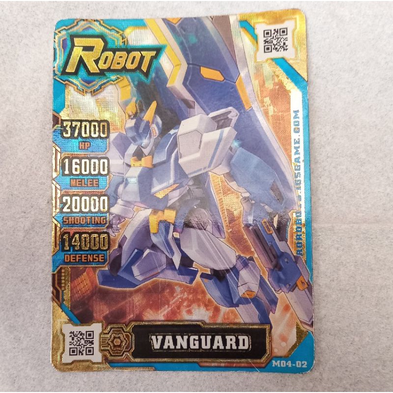 Jual KARTU HERO OF ROBOT ORI ROBOT VANGUARD GOLD | Shopee Indonesia