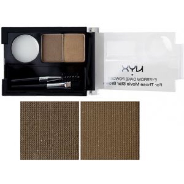 Jual NYX Eyebrow Cake Powder Dark Brown | Shopee Indonesia
