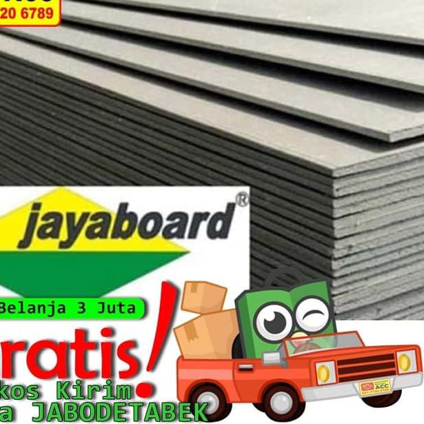 Jual Gipsum/ Gypsum Jayaboard 9mm (FREE Ongkir Area Depok & Bogor Kota ...