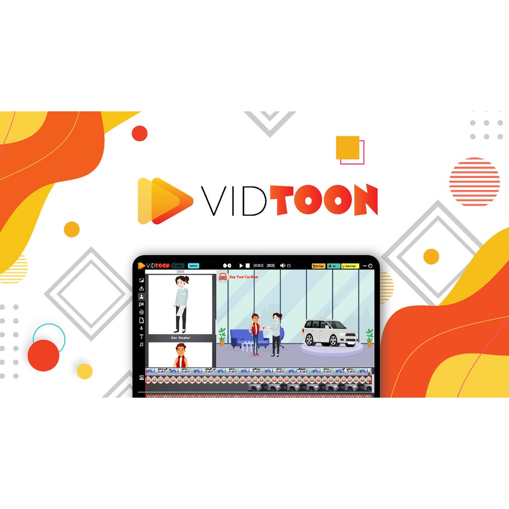 Jual Vidtoon Versi 2 The 2D Video Animation Maker Lifetime Original ...