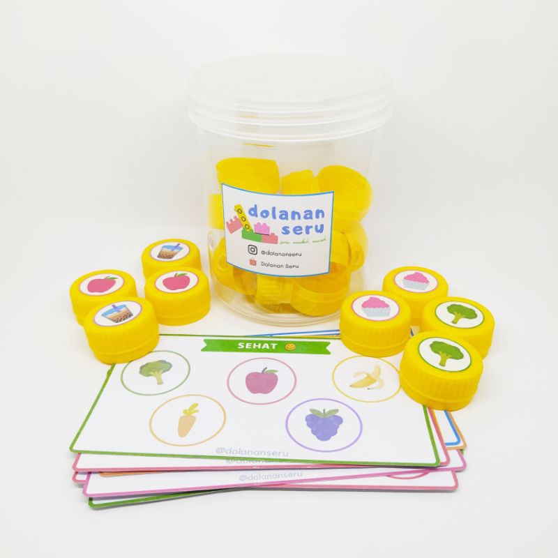 Jual Dolanan Seru Mainan Edukasi Permainan Daya Ingat Memory Game ...