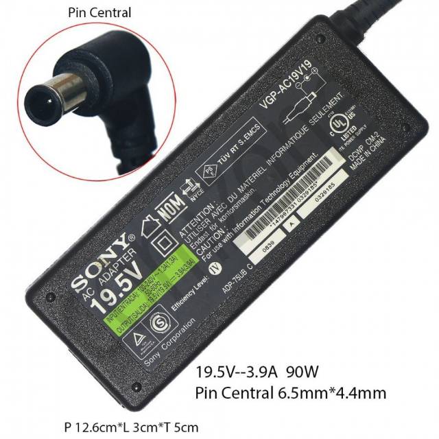 Jual AC Adaptor/Charger Laptop Sony Vaio 19.5V | Shopee Indonesia