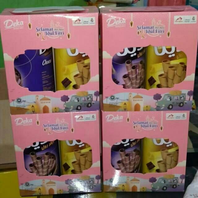 Jual DEKA WAFER ROLL SET 125GR (2 kaleng) | Shopee Indonesia