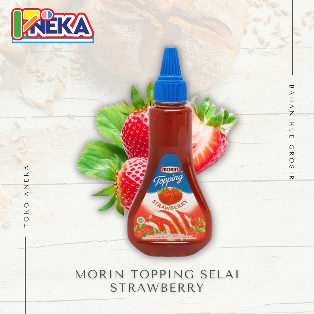 Jual Morin Topping Selai Strawberry | Shopee Indonesia