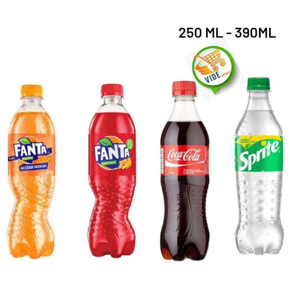 Jual SPRITE - FANTA - COCA-COLA 250ML & 390ML | Shopee Indonesia
