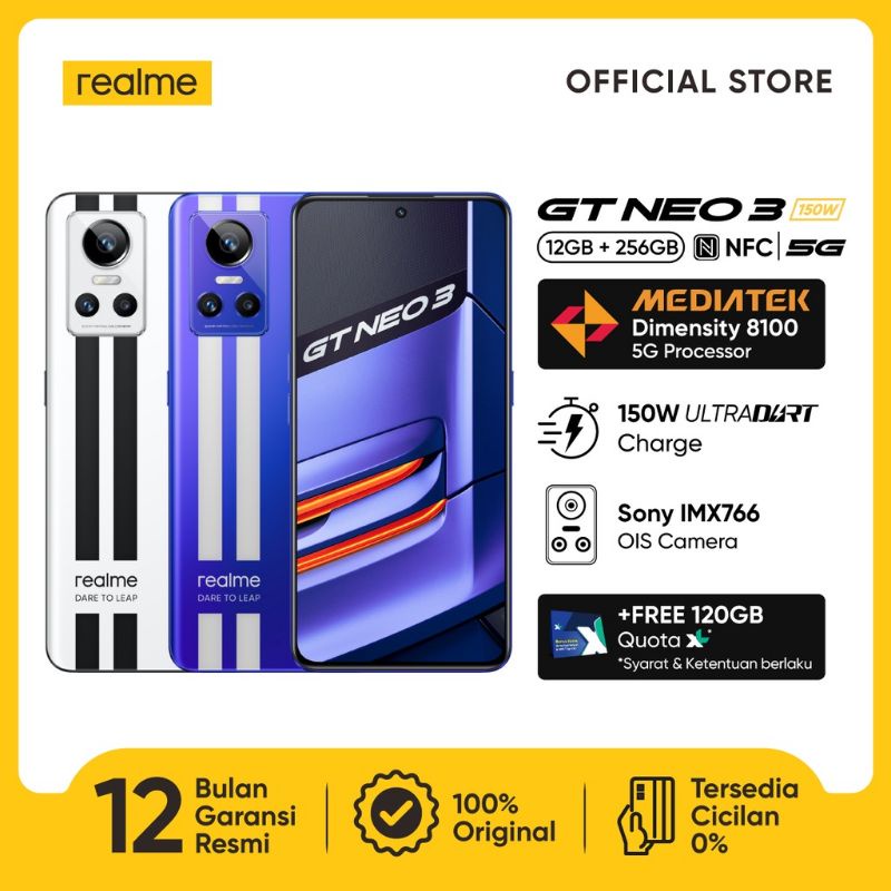 Jual Realme GT Neo 3 (12/256) | Shopee Indonesia