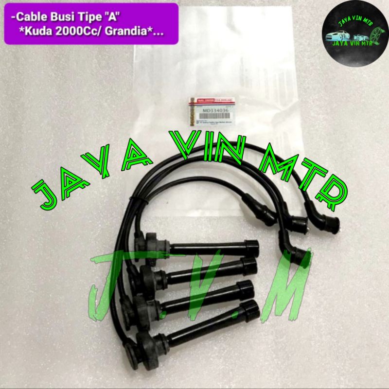 Jual cable kabel busi Mitsubishi kuda 2.0 2000cc grandia MD334036 ...