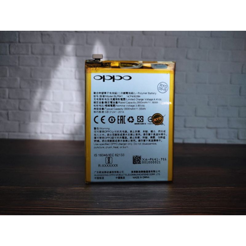 Jual Baterai Battery Batre Oppo A71 Blp641 3000 mAh Original | Shopee ...