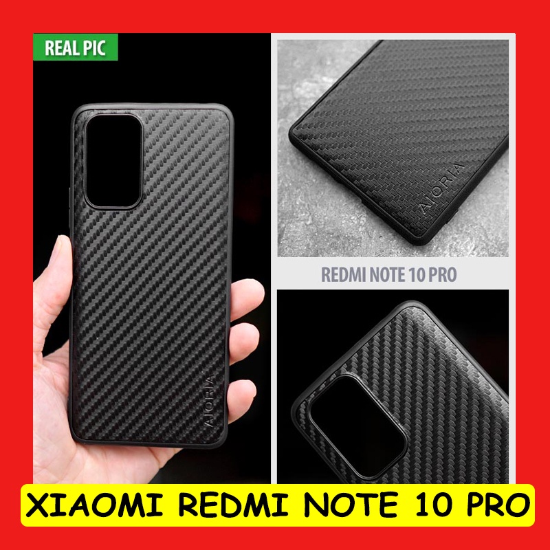 Jual Xiaomi Redmi Note 10 Pro - Full Carbon Fiber Hybrid Case Casing ...