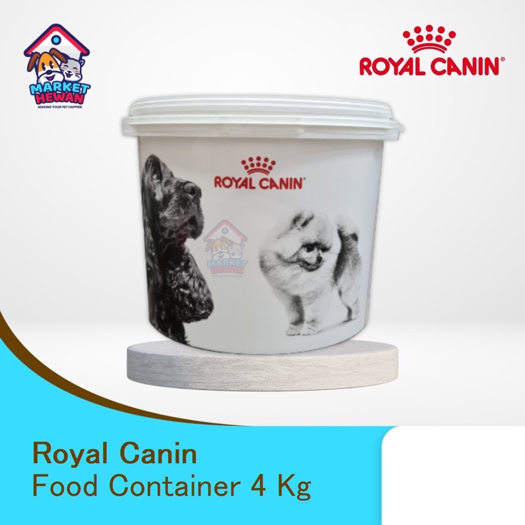 Jual Pet Food Container Dog Royal Canin Ukuran 4 Kg | Shopee Indonesia
