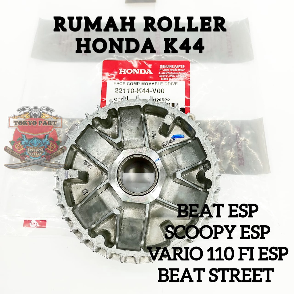 Jual RUMAH ROLLER HONDA K44 KUALITAS 100% ORIGINAL HONDA AHM PRESISI ...