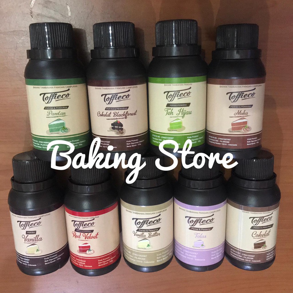 Jual Toffieco Pasta Rhum Bakar / Zero Bakar / Black Forest / Semprot ...