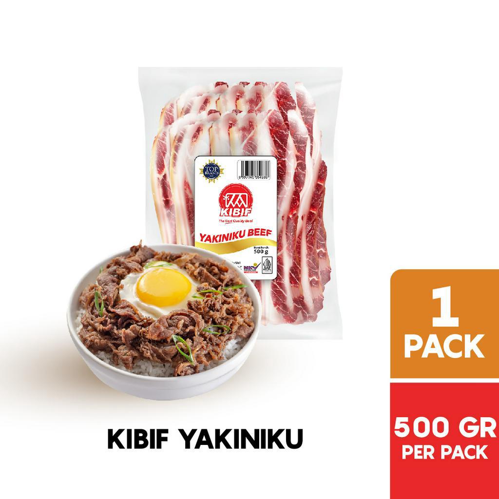 Jual Kibif Yakiniku Beef Slice 500 Gr | Shopee Indonesia