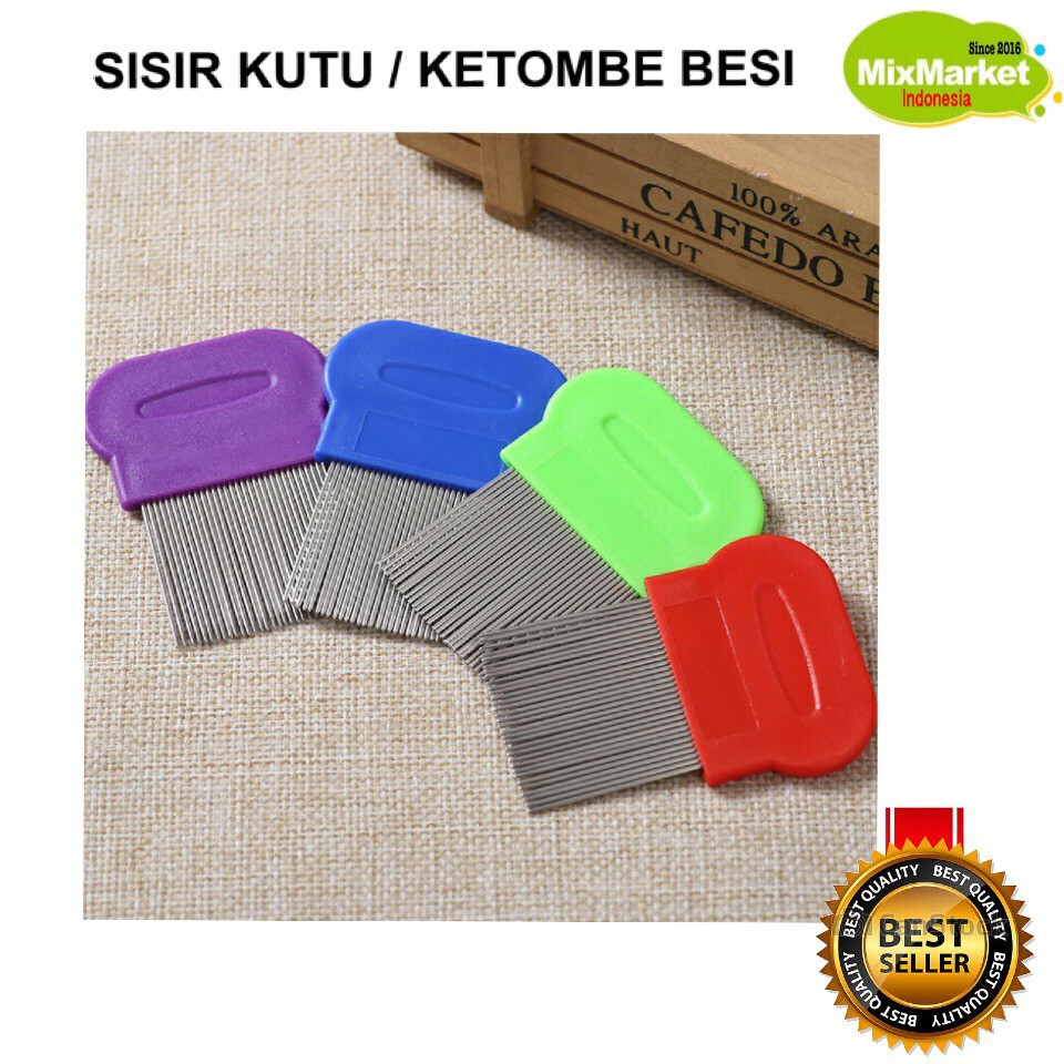 Jual SISIR KUTU BESI LOGAM STAINLESS SISIR KETOMBE BESI + [50 GR ...