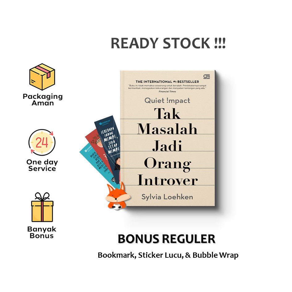 Jual Buku Quiet Impact: Tak Masalah Jadi Orang Introver (Gramedia Pustaka Utama) | Shopee Indonesia