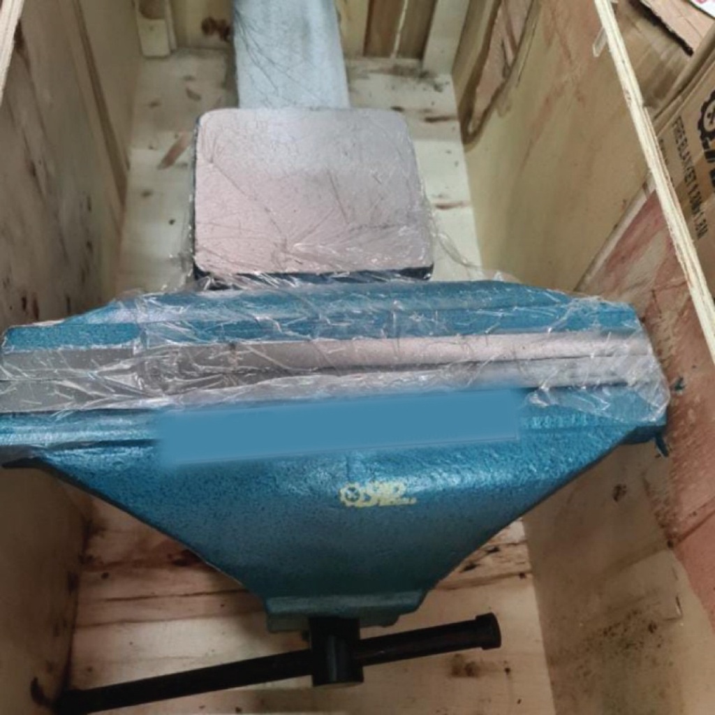 Jual catok besi 16inch paron ragum 16 inch bench vise 16" | Shopee ...